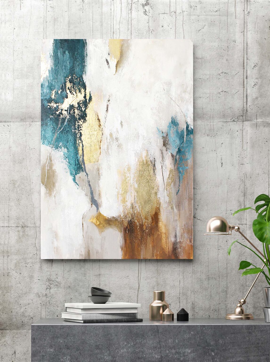 Painting “Emerald Flow” – Matiss